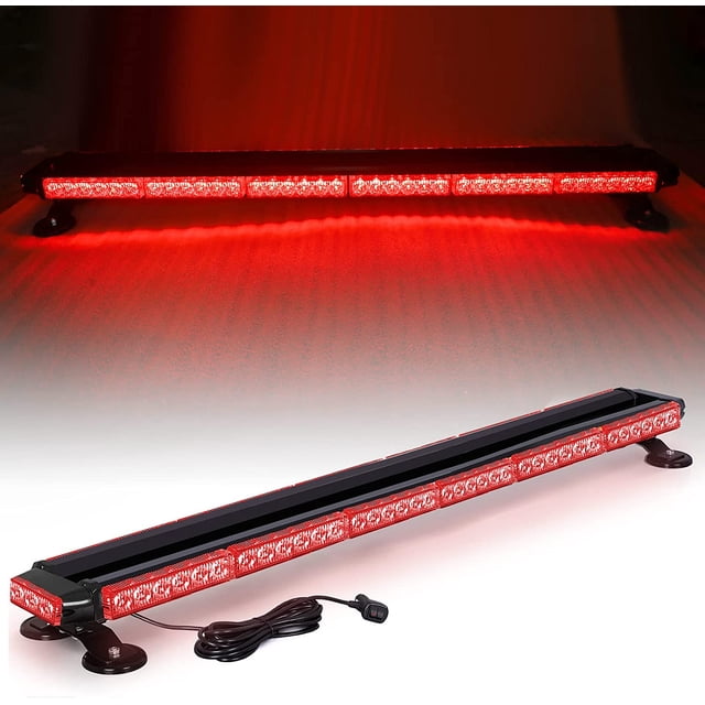 78 LED 38"Emergency Traffic Advisor Flash Strobe Light Bar Warning ...