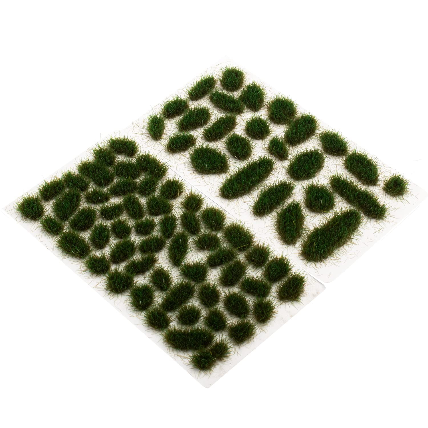 78 Pcs Static Grass Tuft Model Bushy Tufts Lowland Shrubs Tuft Terrain ...