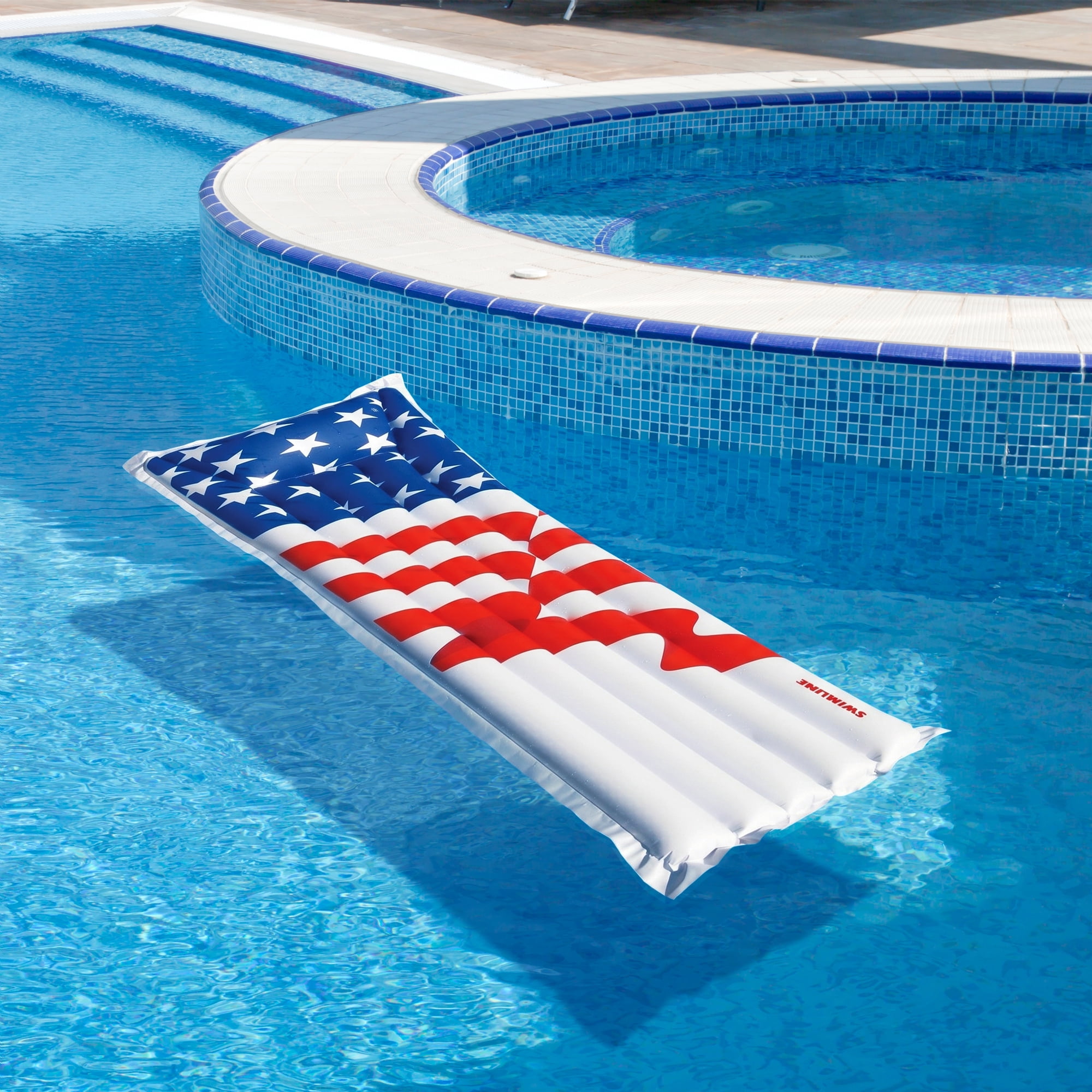 Water Sports Inflatable Americana American Flag Swimming Pool Air ...