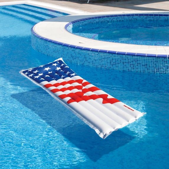 Water Sports Inflatable Americana American Flag Swimming Pool Air ...