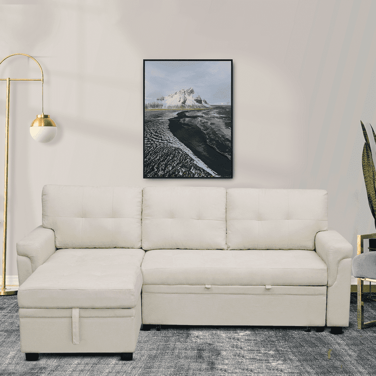 Cream small sectional store