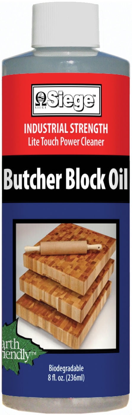 780, Siege Butcher Block Oil, 8 oz, Earth Friendly, Made in USA ...