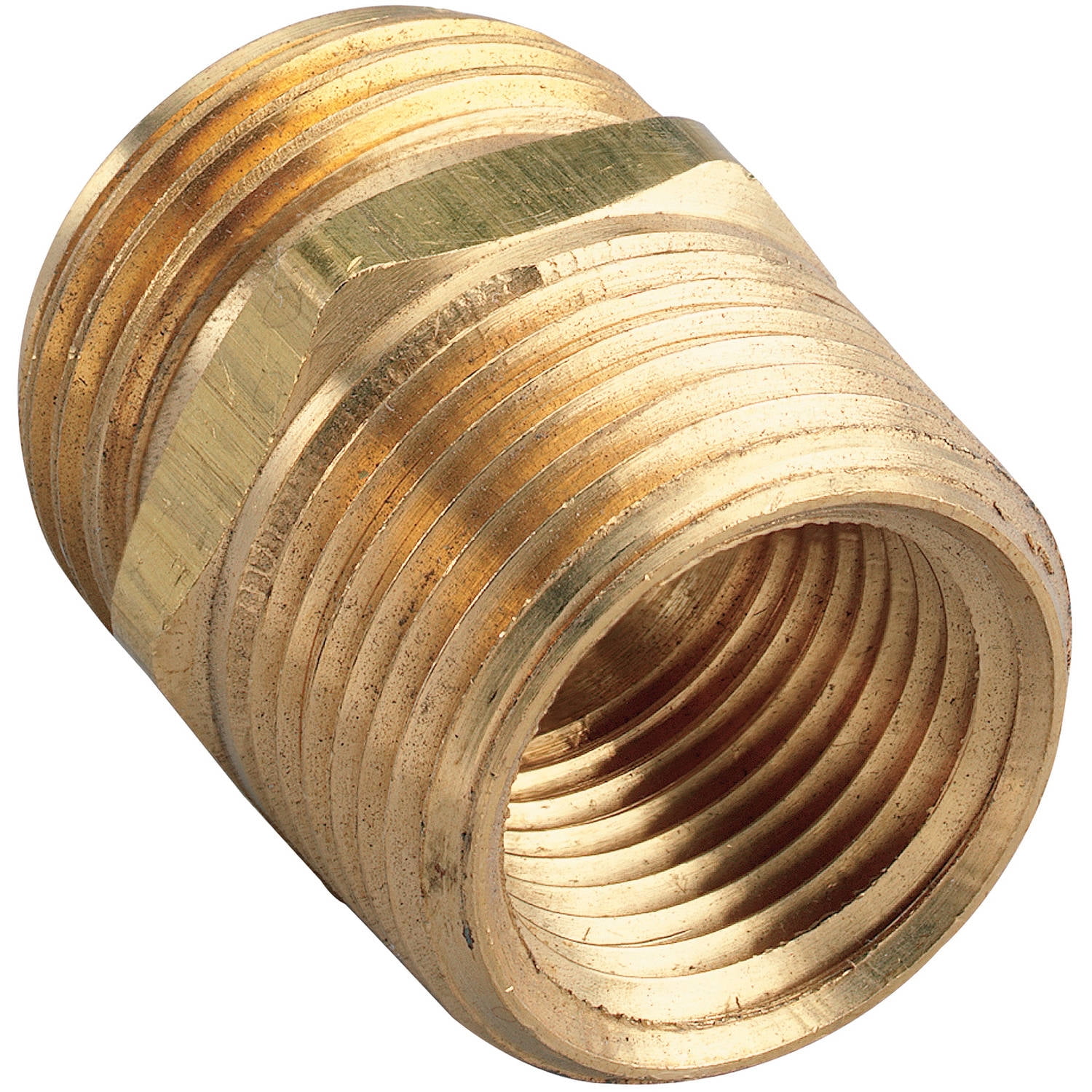 Orbit 3/4 in. Brass Threaded Double Male Hose Connector - Walmart.com