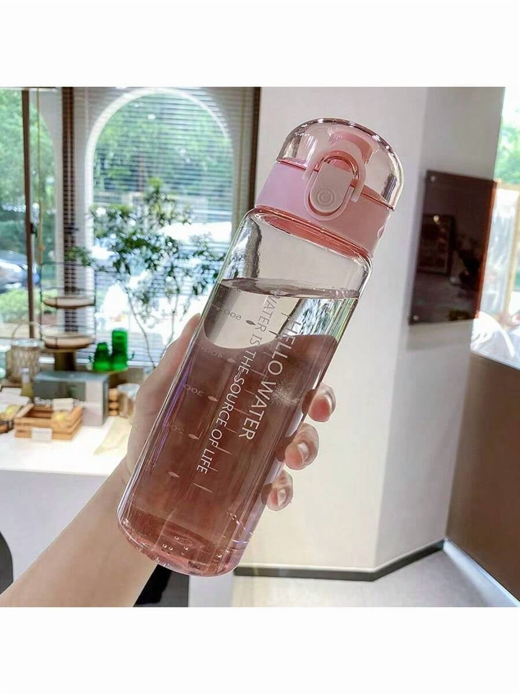 780ml/28oz Sports Large Capacity Water Cup Kettle Girls High-Value Cup Straw Cup Plastic Cup ...