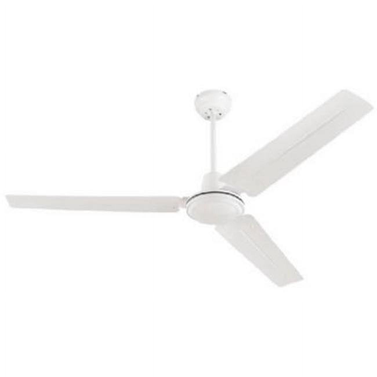 78127 56 in. Industrial White Finish Ceiling Fan - Walmart.com