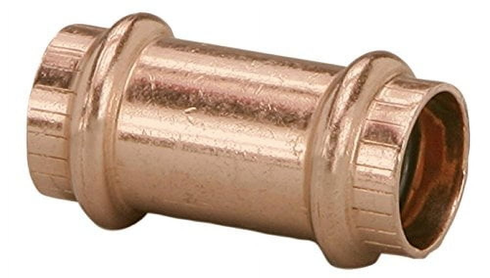 78172 Propress Zero Lead Copper Coupling without Stop 1/2" Press x ...
