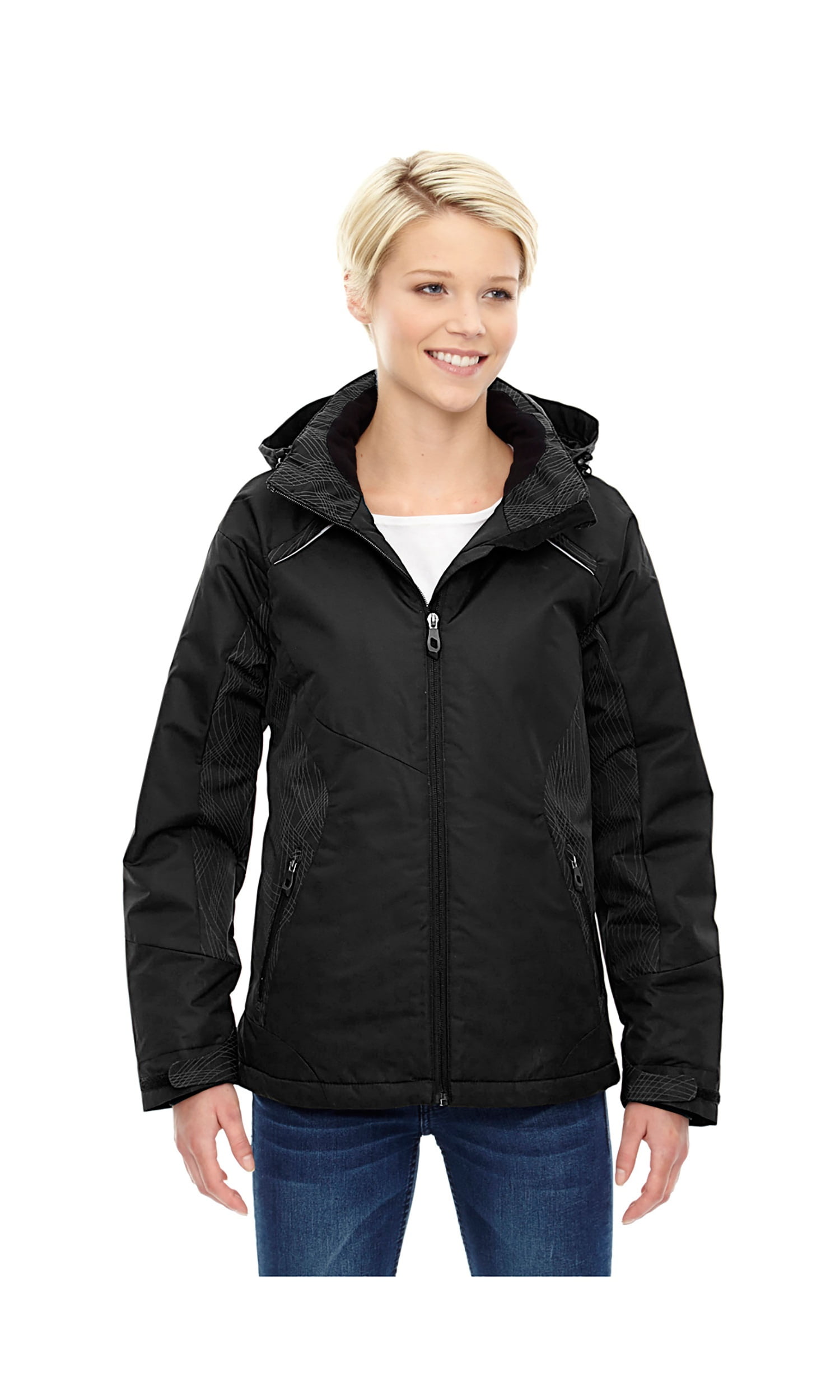 78197 North End Ladies' Linear Insulated Jacket With Print - Walmart.com