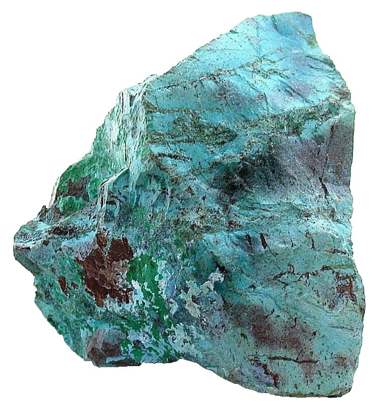 782 GRAM 27.6 OUNCE QUANTUM QUATTRO CHRYSOCOLLA CABOCHON CAB GEM ROUGH ...