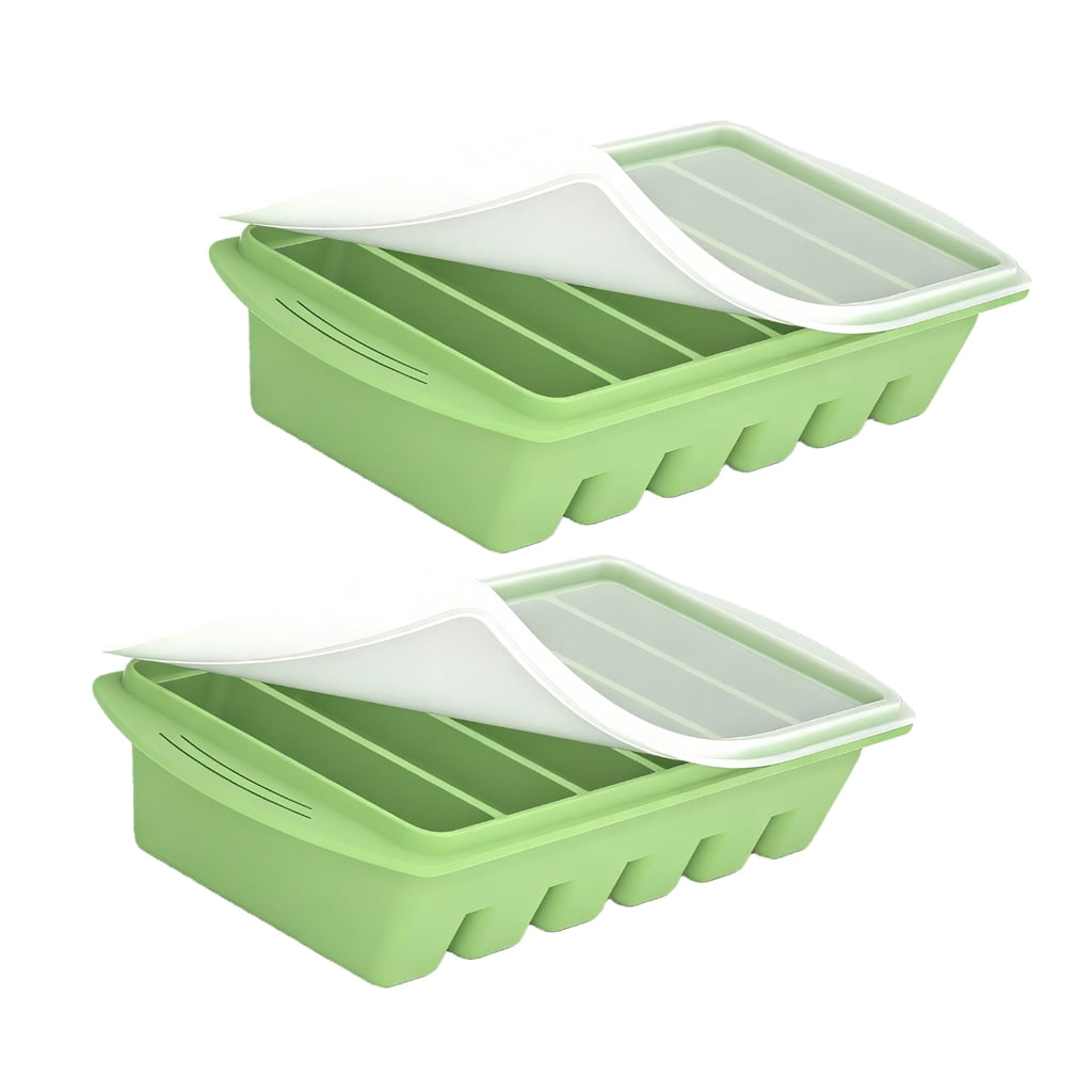 7829 2 Items Big Capacity ice Forms With Secure Fasteners Excellent For ...