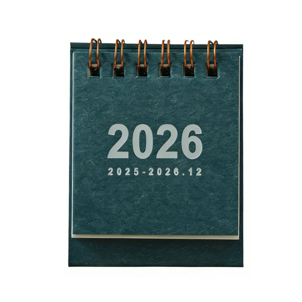 7829 2026 Small Desktop Calendar Planner 18 Month 07/2025 to 12/2026 ...