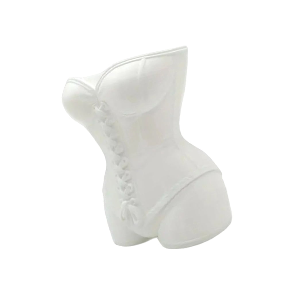 7829 Body Vases Modern Decorative Vases Centerpieces Corset Female Form ...