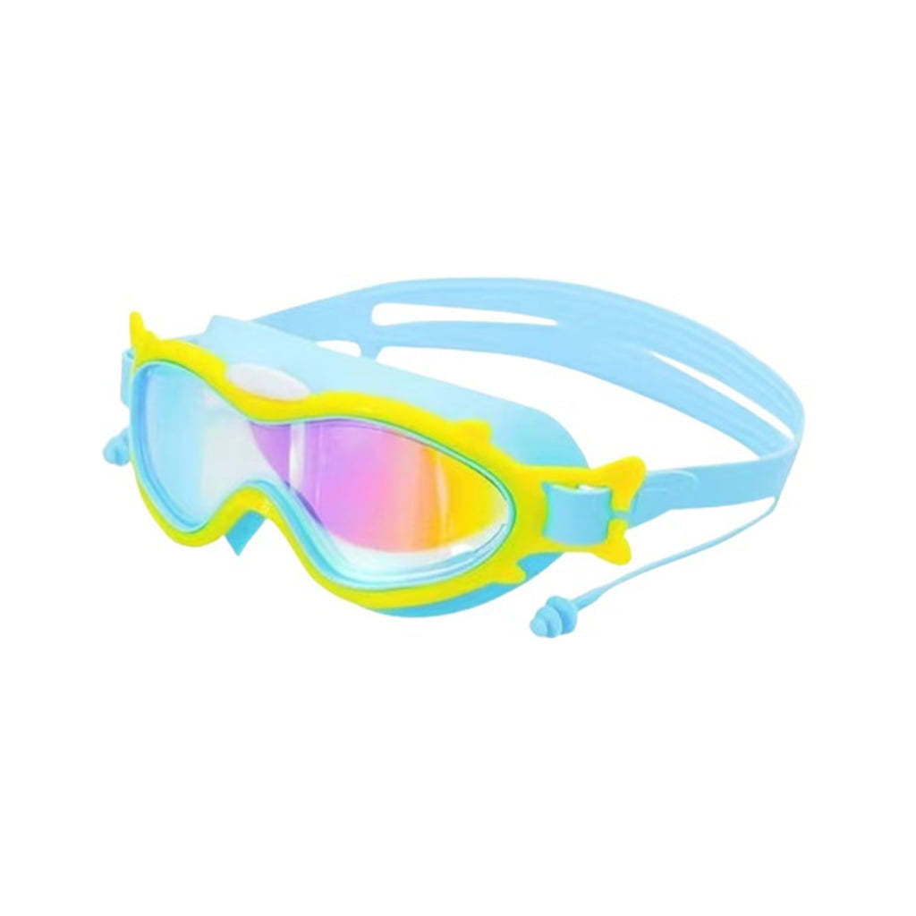 7829 Kids Swim Goggles with Earplugs Child Swimming Goggles Frog ...