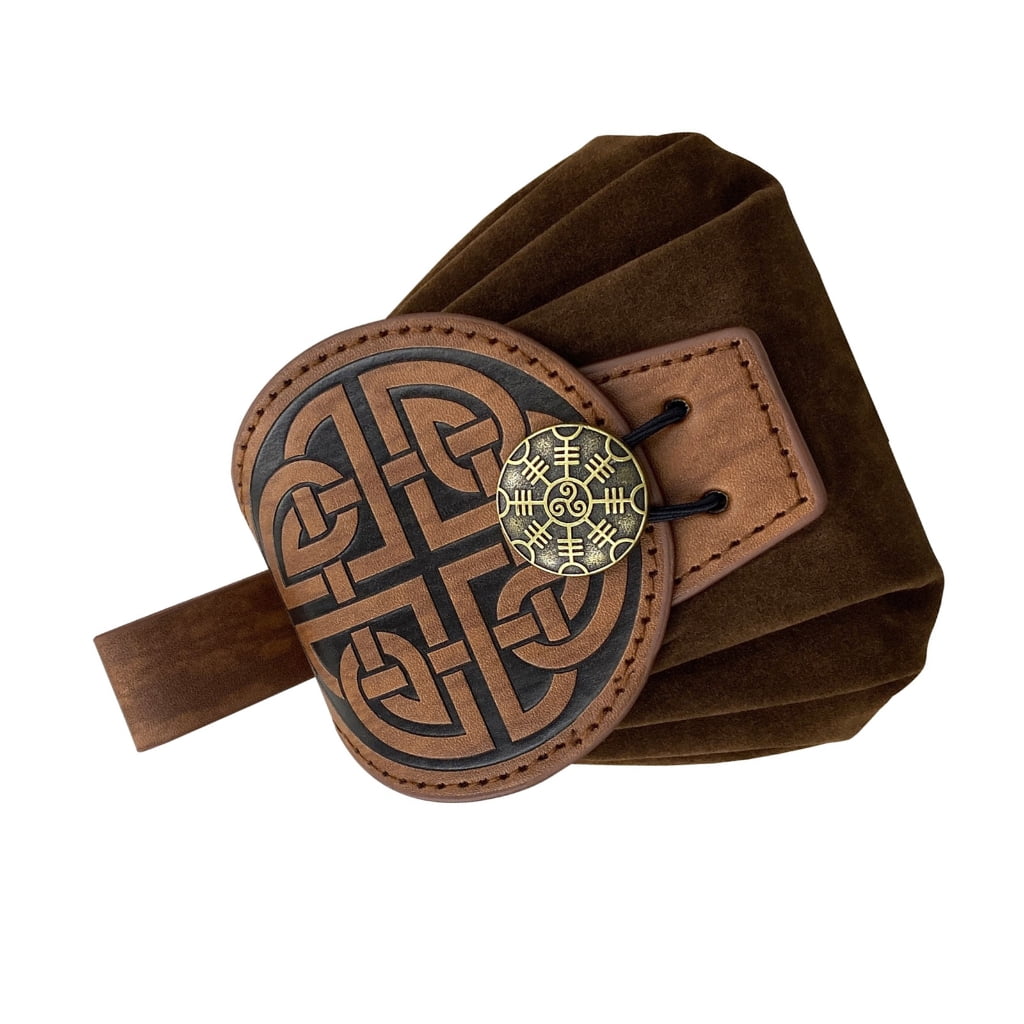 7829 Medieval Cube Bag Coin Bag Old Styles Belt Bag PU1eatherCoin Purse ...