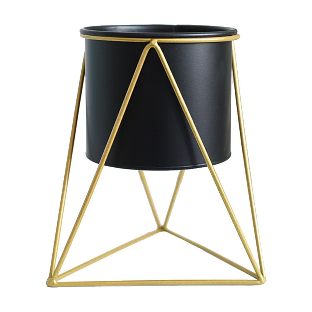 7829 Nordic Style Geometric Metal Iron Flower Pot Succulent Plant ...