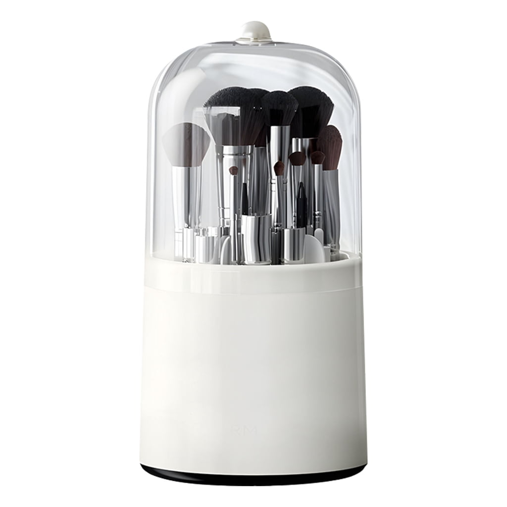 7829 Plastic Makeup Brush Storage With Multiple Sections For Easy ...