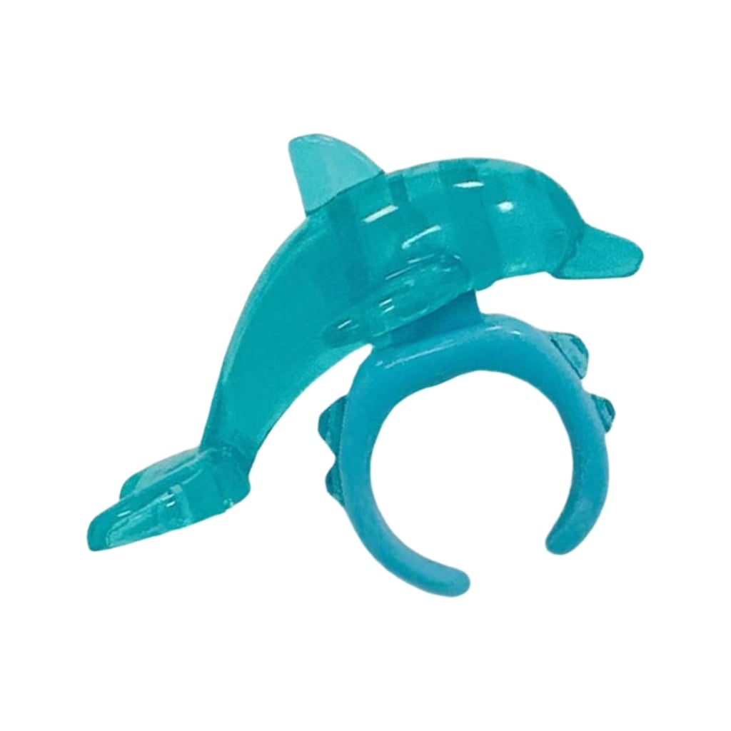 7829 Stylish Dolphin Shaped Stackable Ring Lightweight Comfortable Wear ...