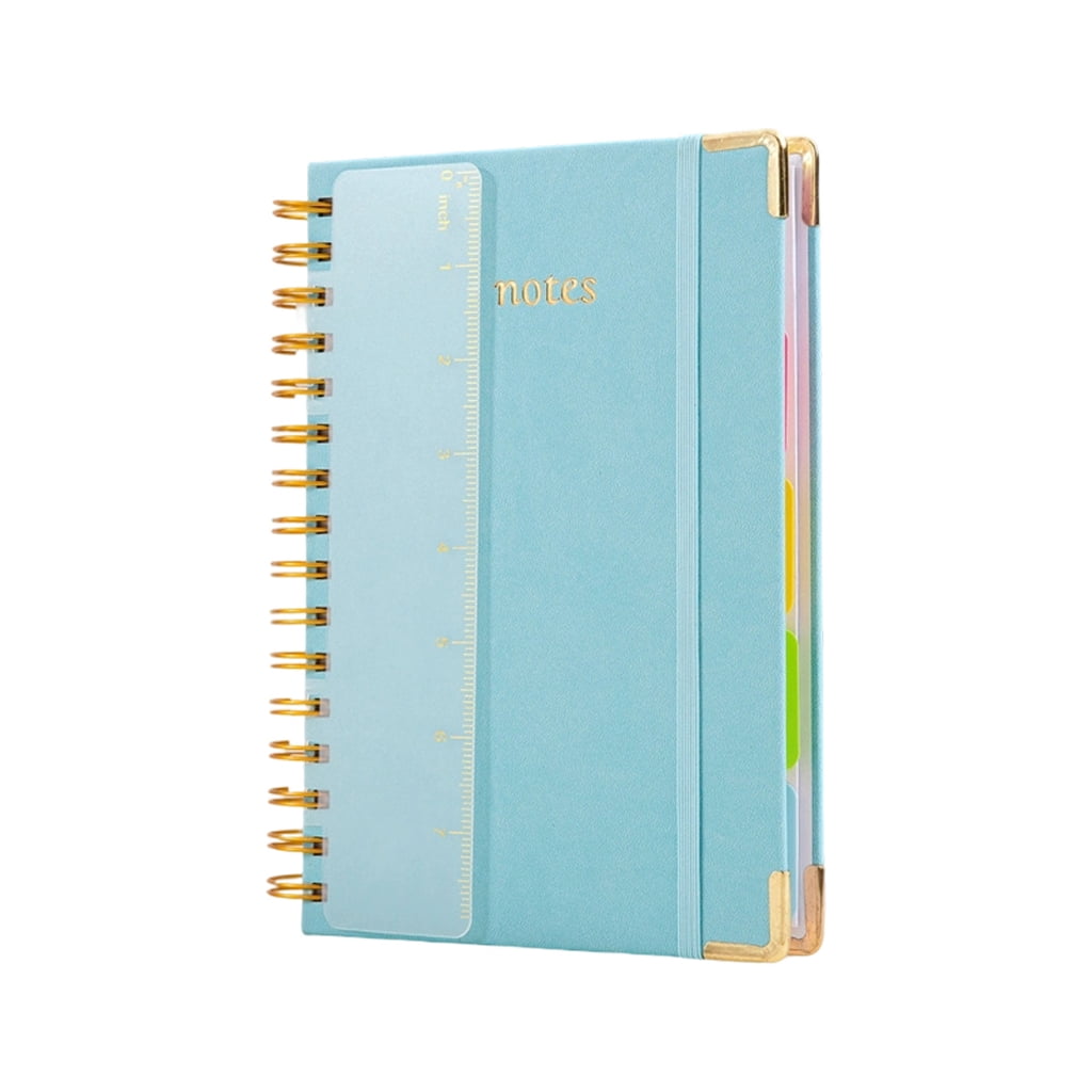 7829 Twin Wire Binding Notebook 270 Pages Lined PU1eatherWriting Paper ...