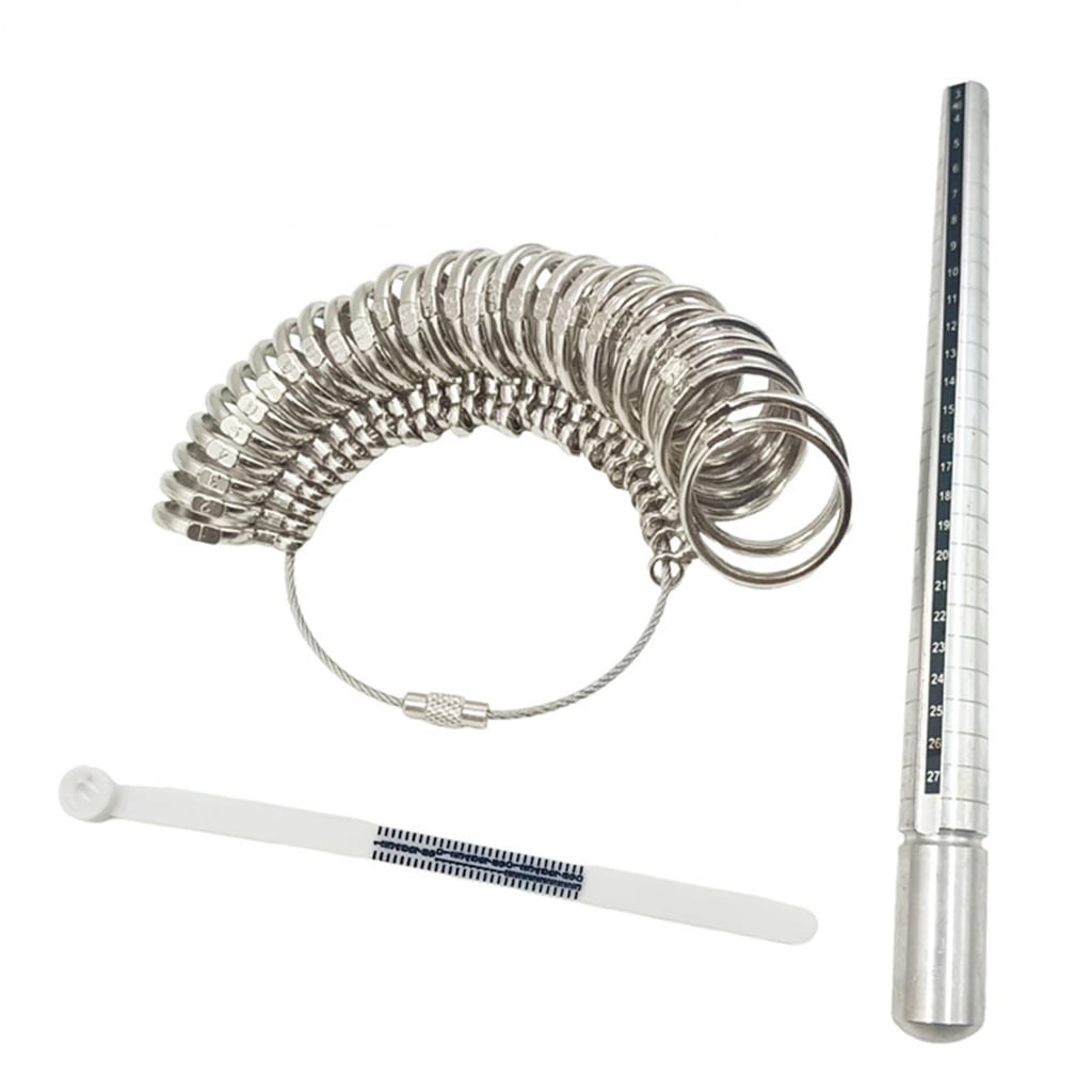 7829 User Friendly Ring Sizer Gauge Metal Design for Quick Accurate ...