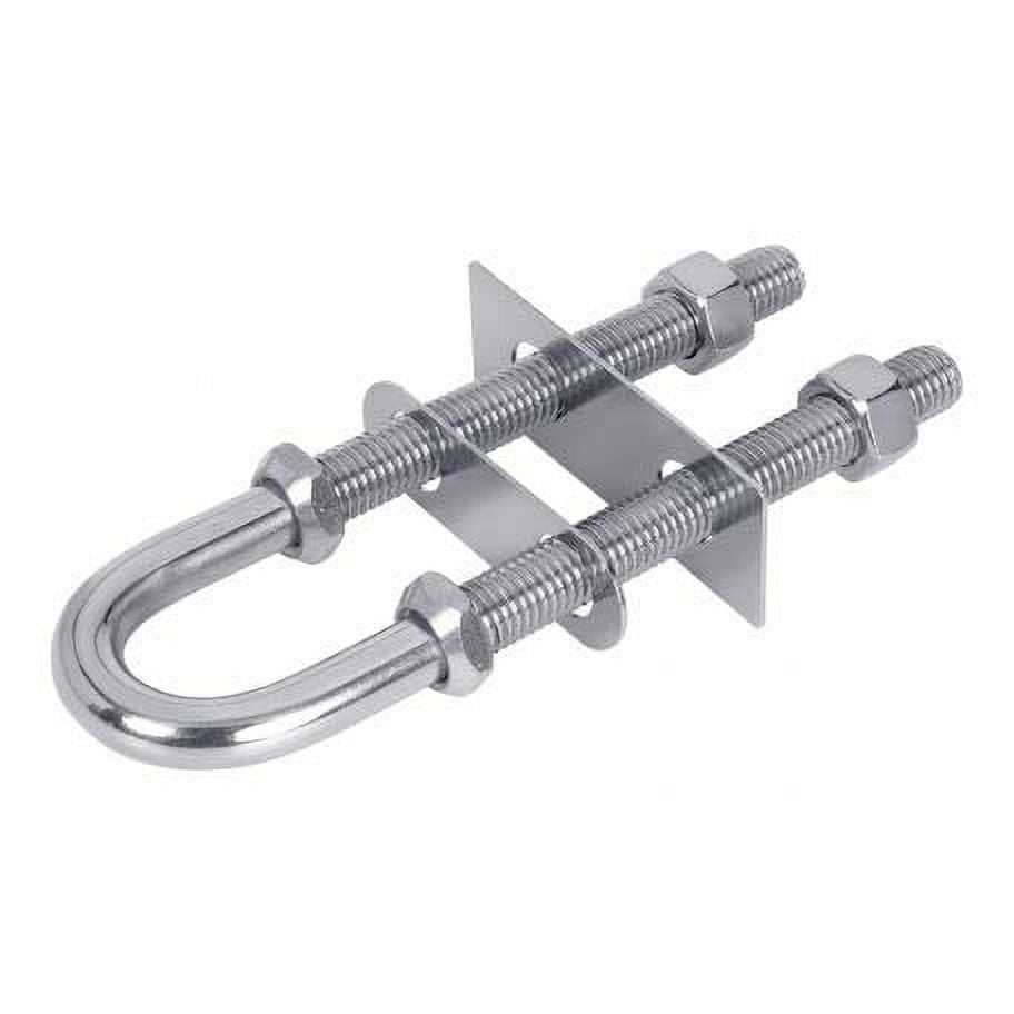 7867S-S-2PK Stainless Bow Eye Stern Eye with Nuts, Stainless Steel ...