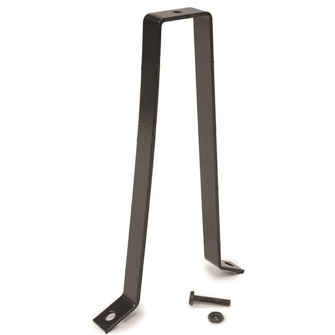 786954 Steel Stub Support for Use with 4 & 6 ft. Rail Sections - Black ...
