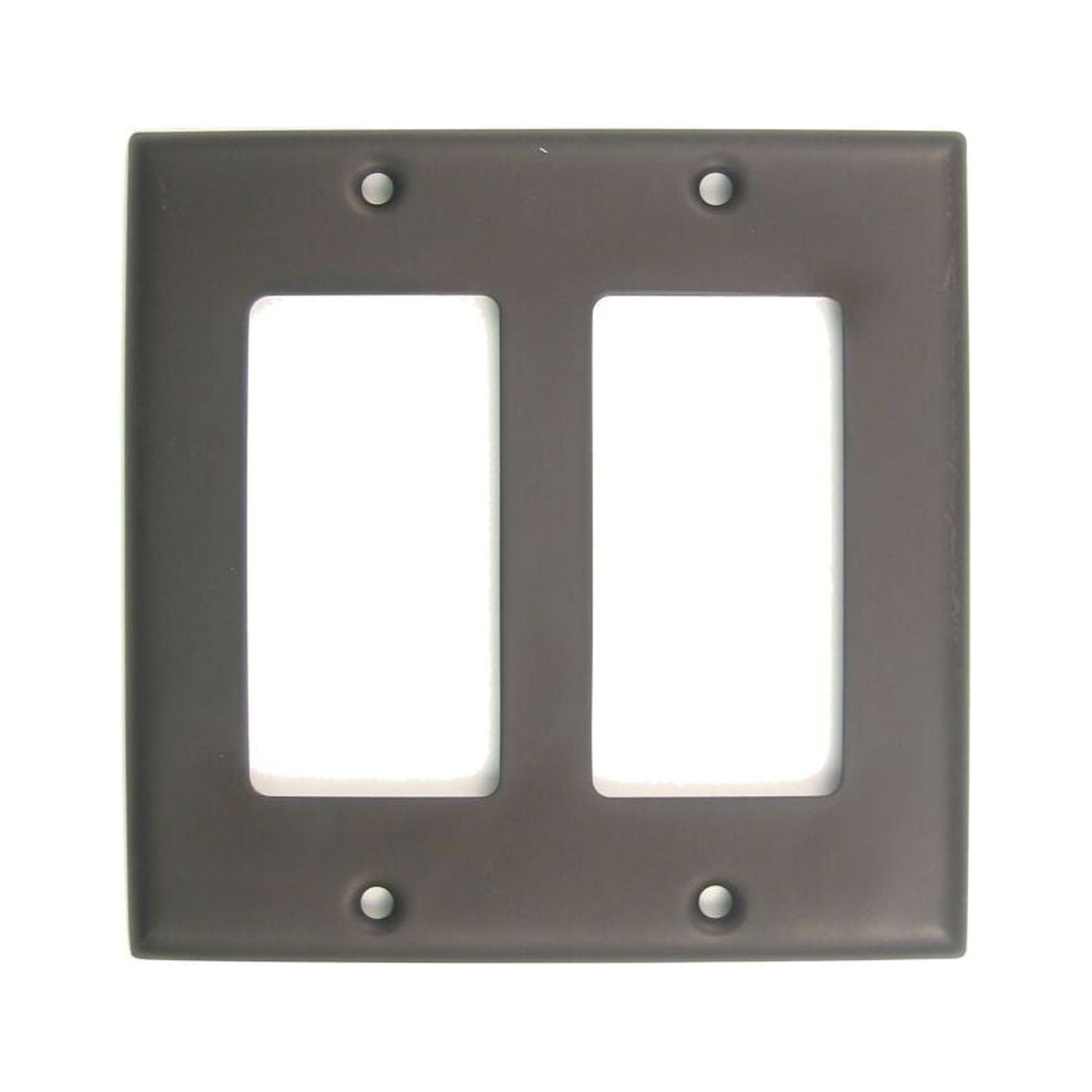 787ORB Double Rocker Switch Plate Oil Rubbed Bronze Finish - Walmart.com