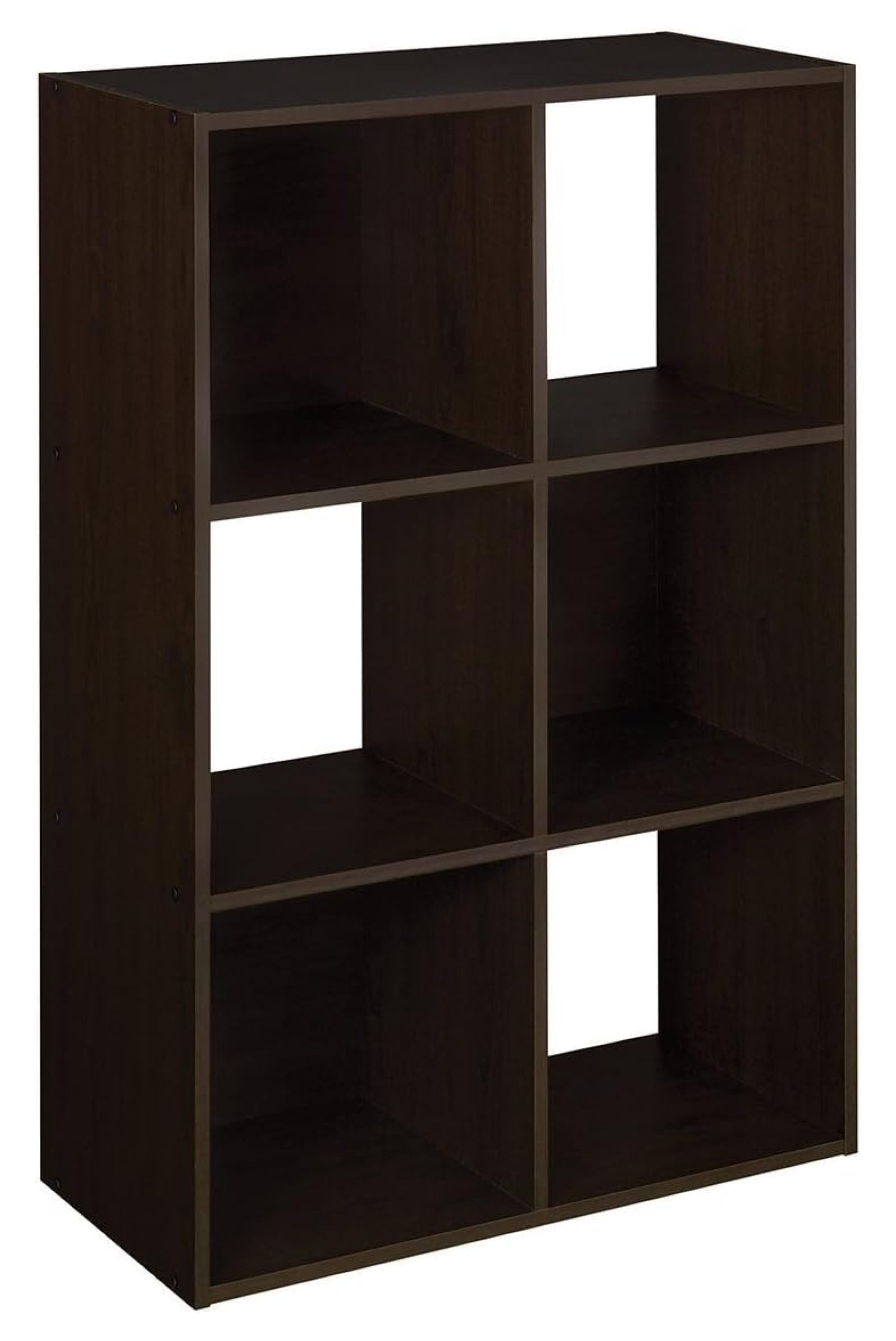 78815 Cubeicals Organizer, 6-Cube, Espresso - Walmart.com