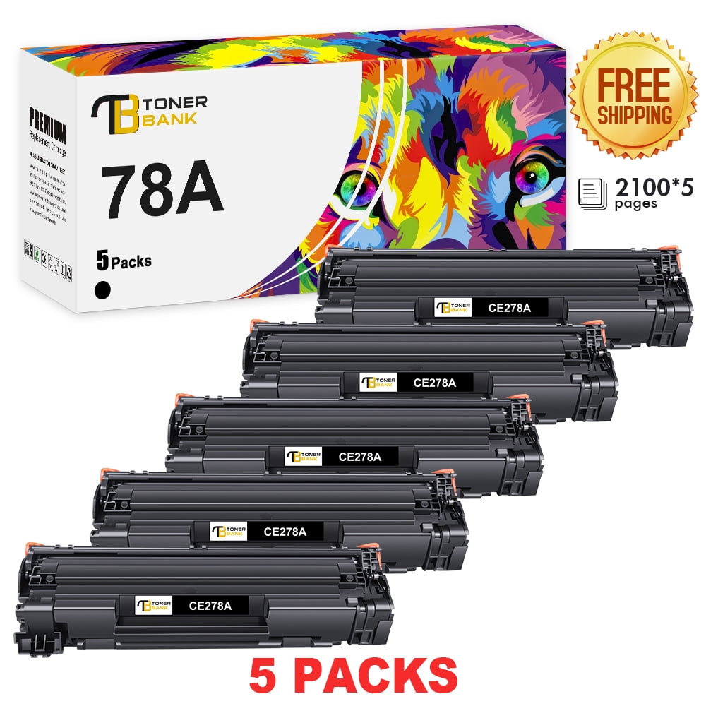 78A CE278A Black Toner Cartridges for HP Laserjet MFP M1536dnf ...