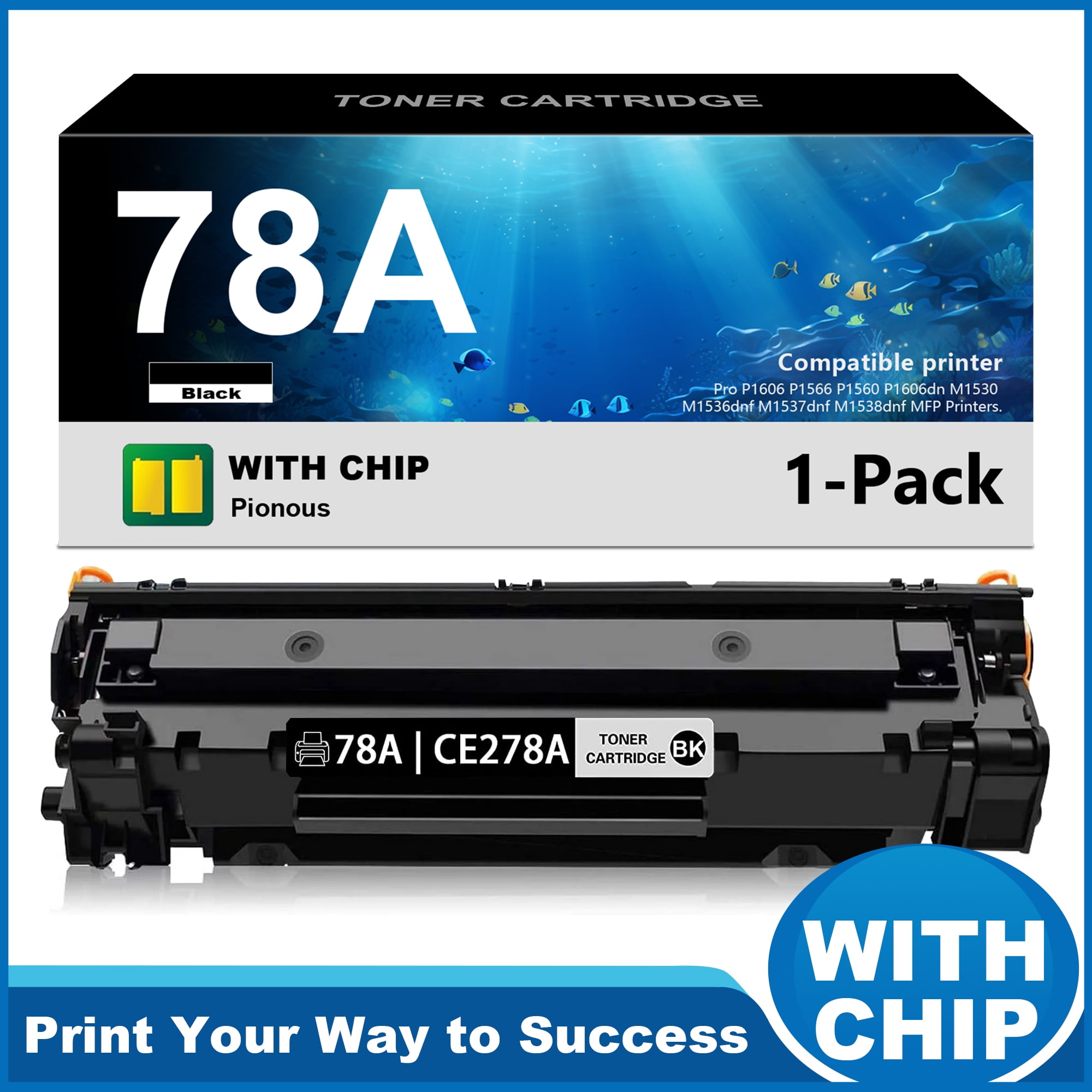 78A | CE278A Toner Cartridge Replacement for HP 78A Toner Black Pro ...