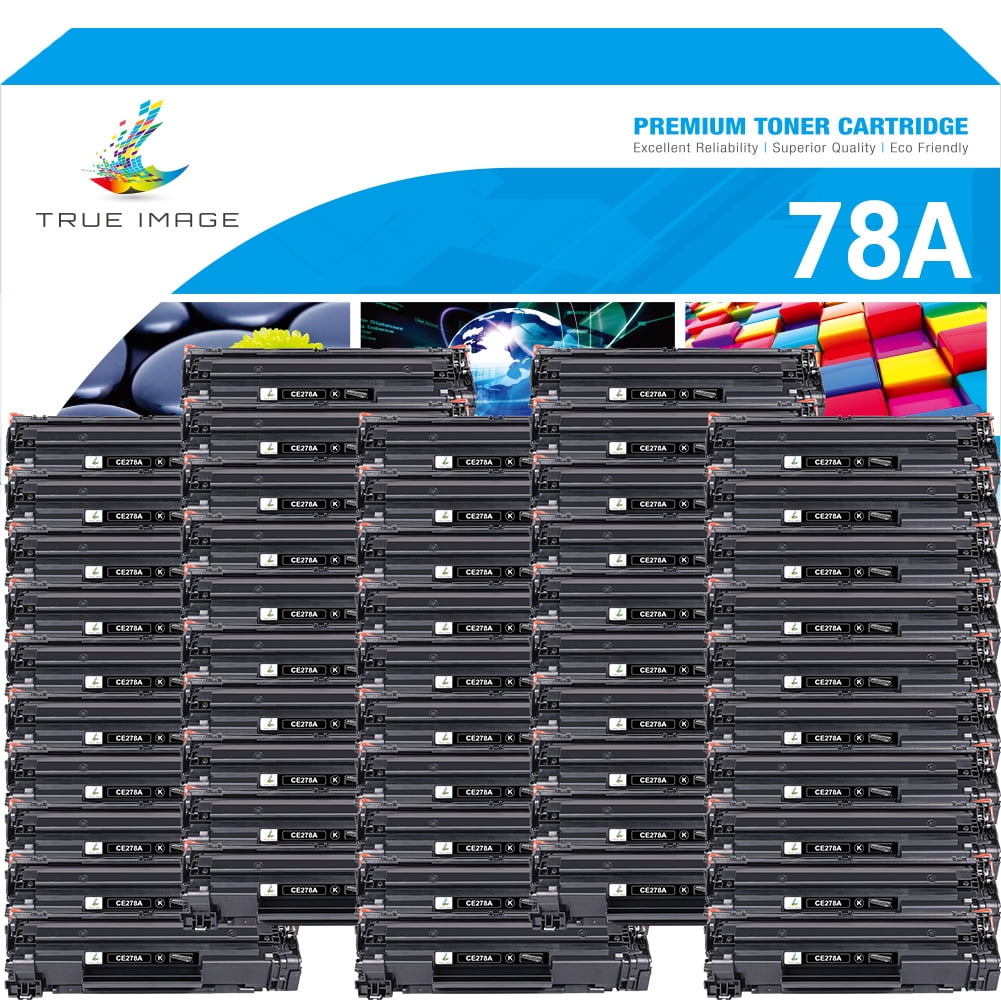 78A CE278A Toner Cartridges High Yield ( Black，50-Pack) Compatible for ...