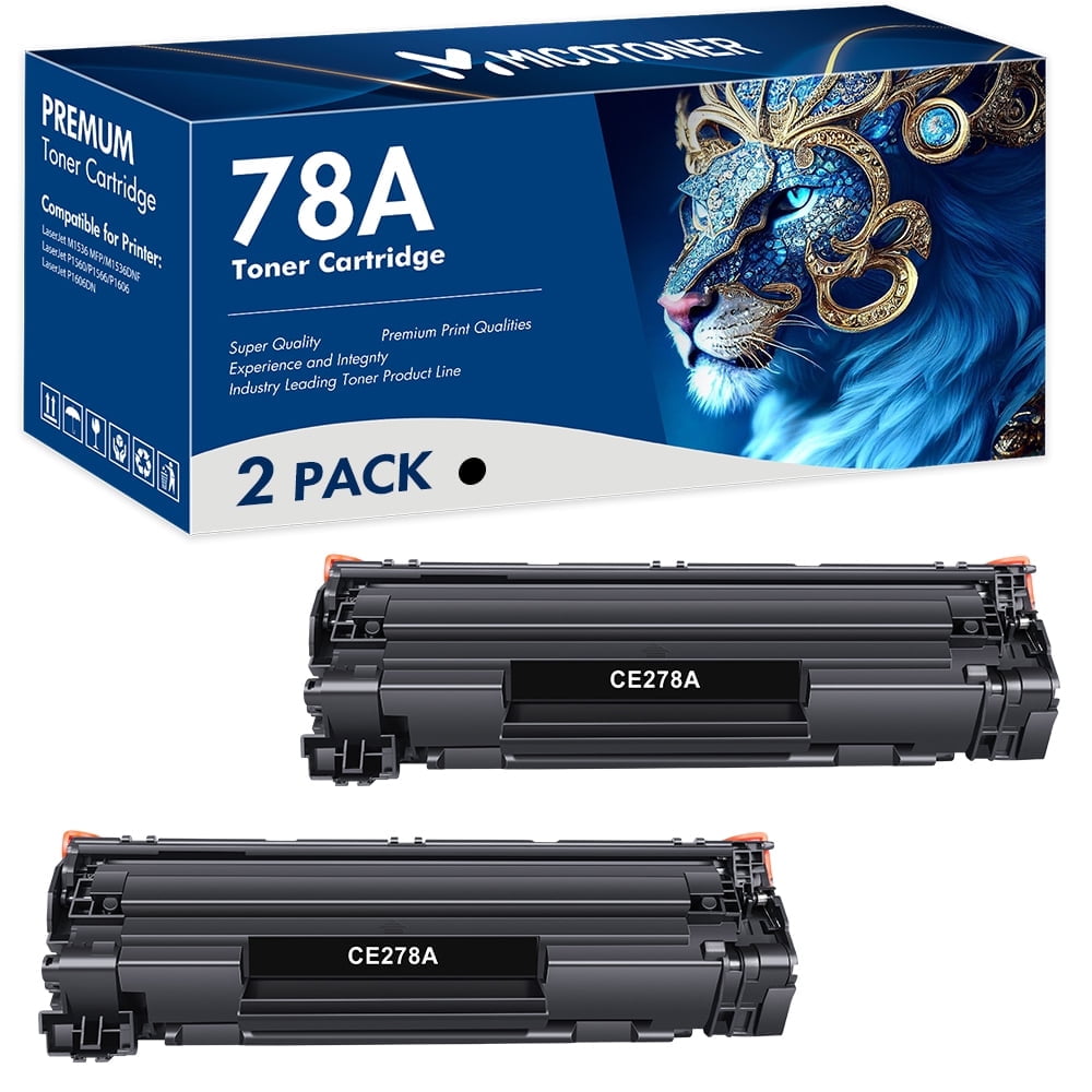 78A Toner Cartridges Compatible for HP 78A CE278A P1566 HP LaserJet ...