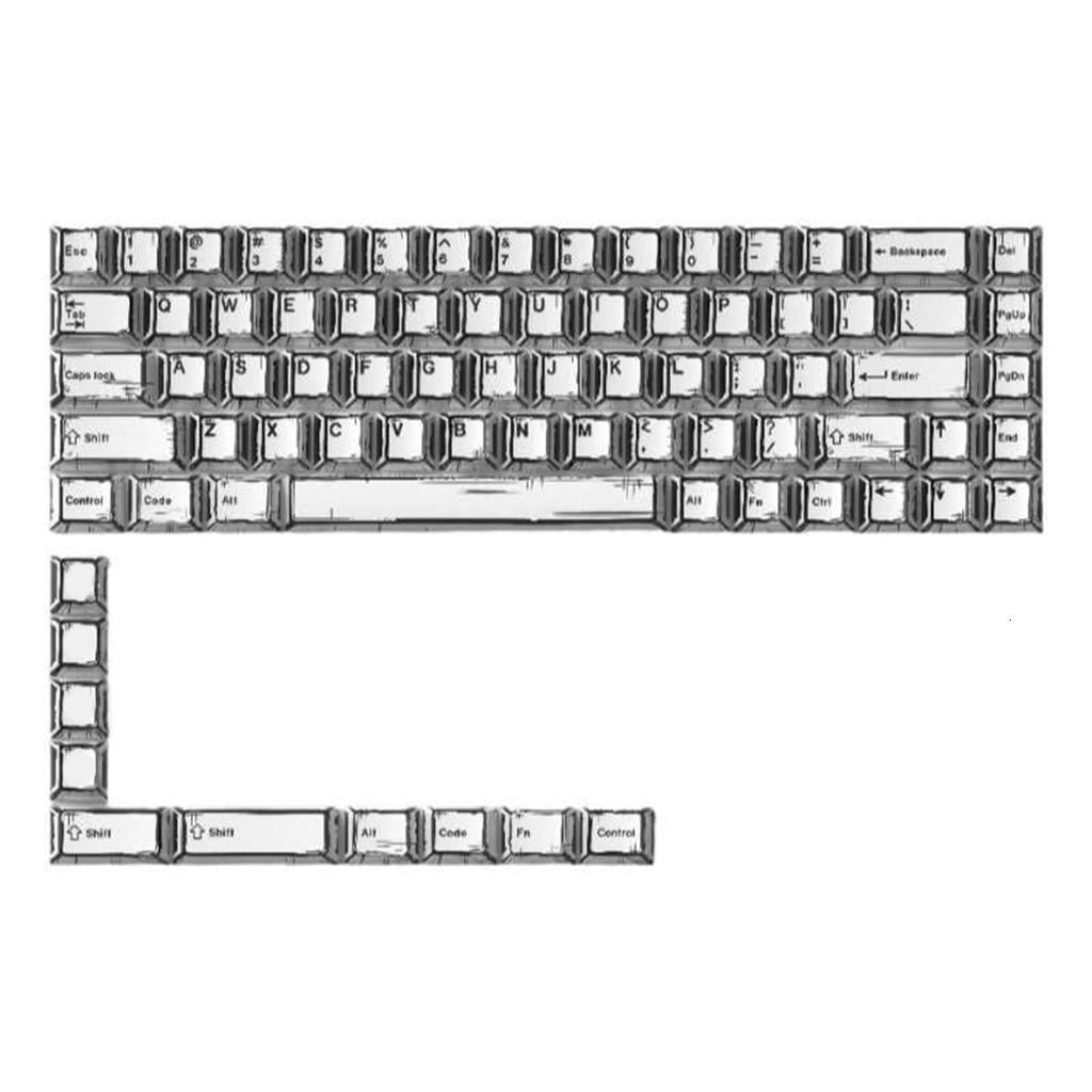 78Keys/set Palette Mixed Lights BOWs Dye Sublimations Keycap PBT ...