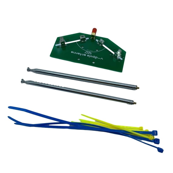 78M-1 GHz Frequency Receive 137MHz Positive V Horn Antenna Rod V-dipole ...
