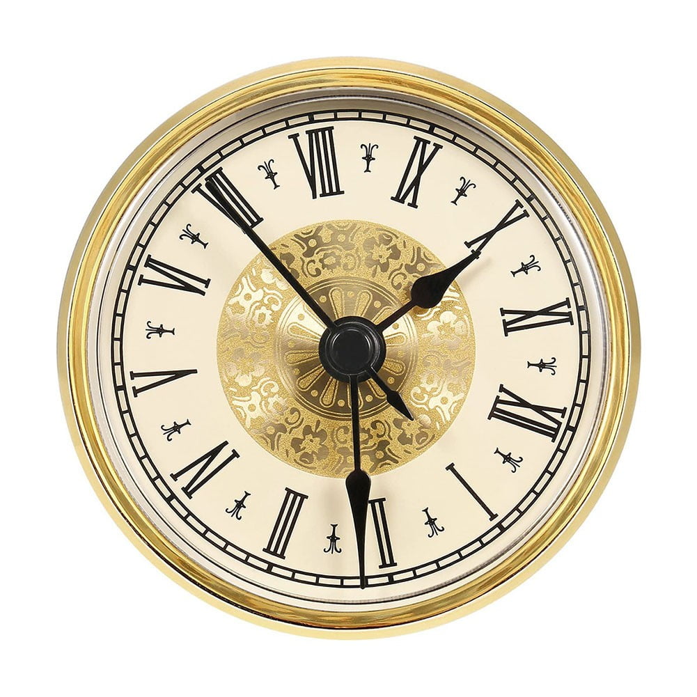 78Mm Clock Quartz Movement Round Clocks Face Insert Classic Clock Craft ...