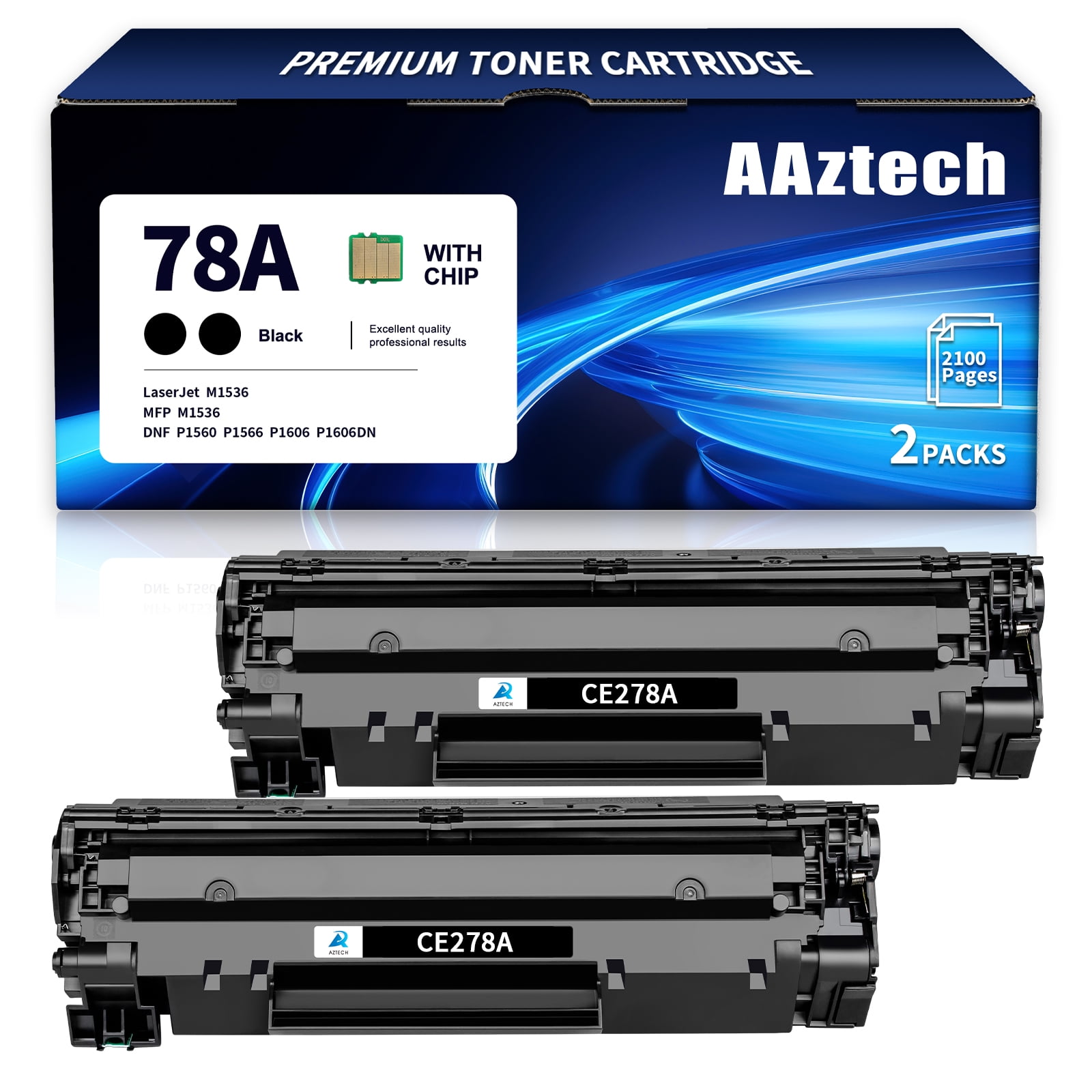 78a Toner Cartridge Compatible for HP 78A CE278A 278A 1606dn HP ...