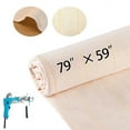 79" × 59"Overlocking Tufting Cloth with Marked Lines ,Large Monk's ...