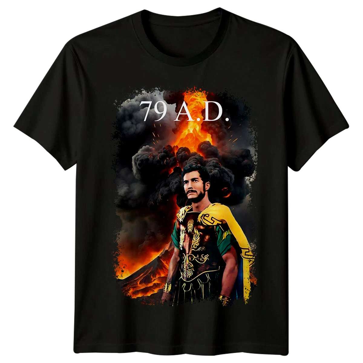 79 A.D. (1962) Movie Poster Inspired T-Shirt Retro 80s Tee - Walmart.com