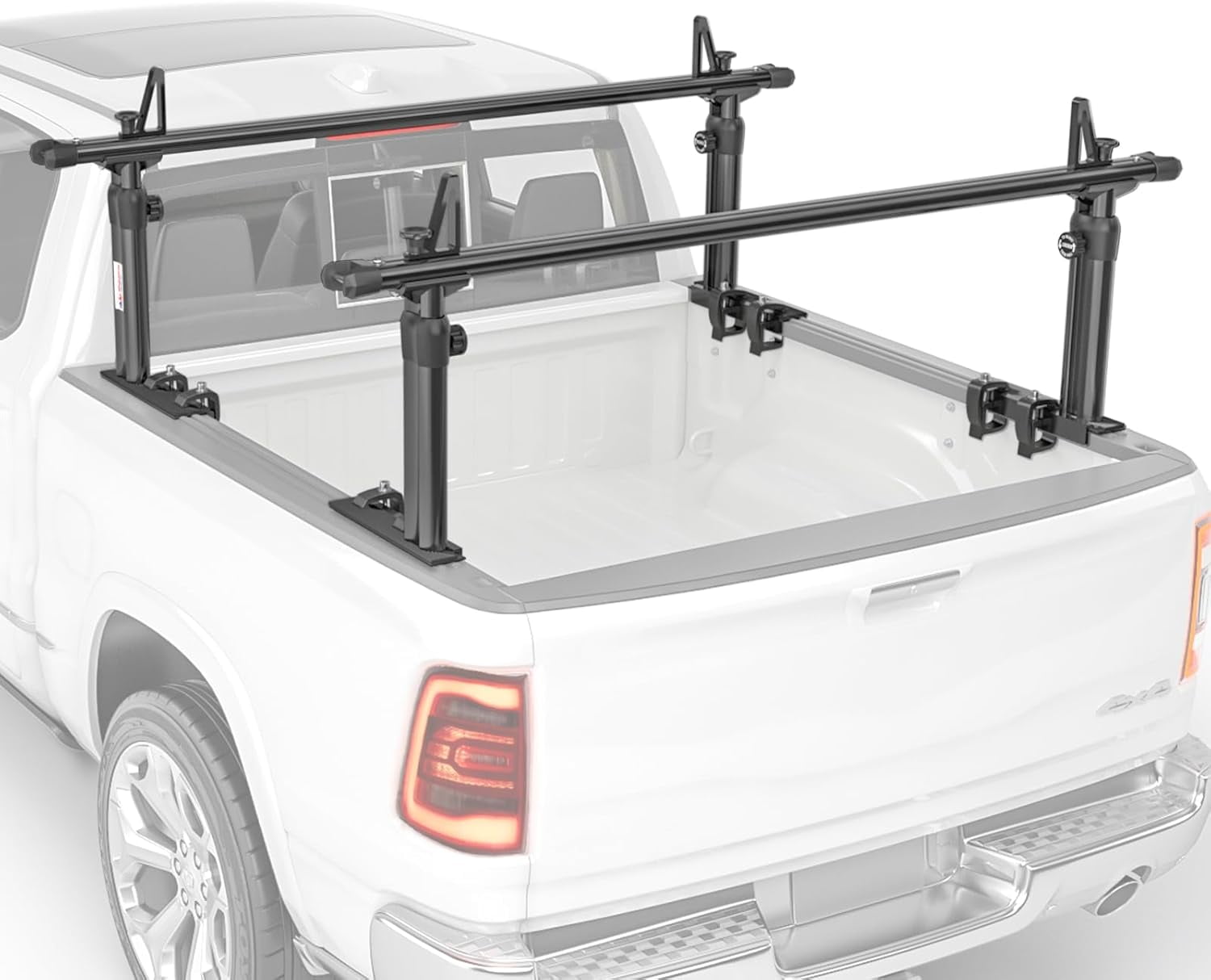 79" Full-Size Pickup Truck Ladder Rack with Adjustable Height, Heavy ...