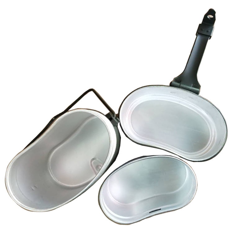 79 German lunch box Outdoor Camping lunch box Three-Piece Set Heatable ...