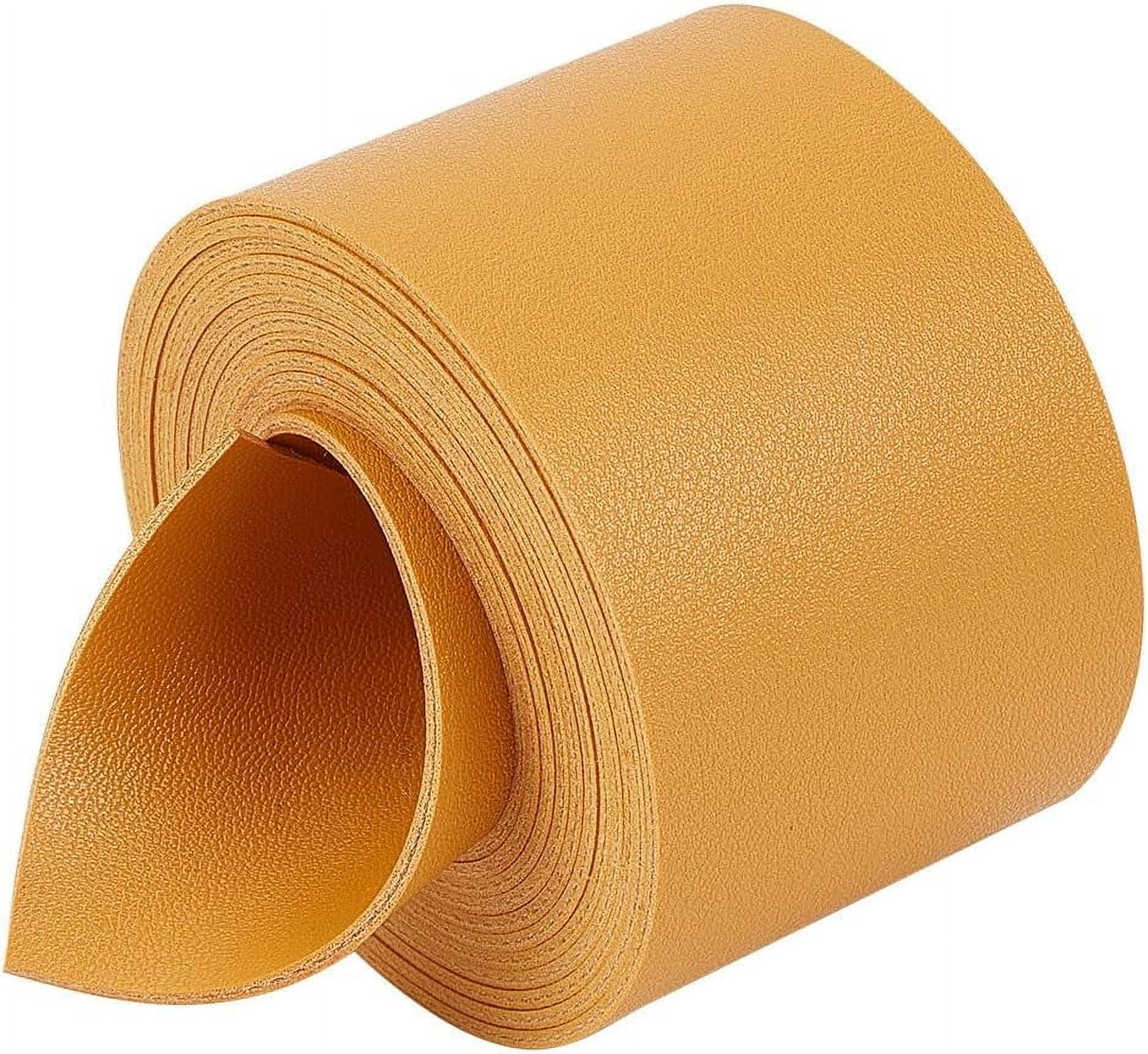 79" Long Lychee Pattern Leather Strap Double Sided Leather Strip 2 ...