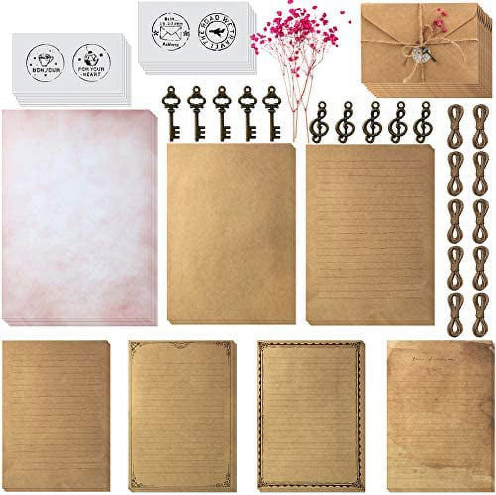 79 Vintage Stationary Paper and Envelopes Set Includes 30 Sheets ...