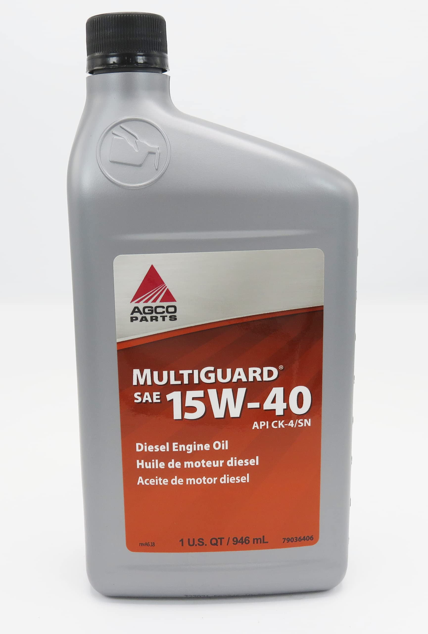 79036406 Agco MultiGuard SAE 15W-40 API CK-4 1 Quart Engine Oil ...