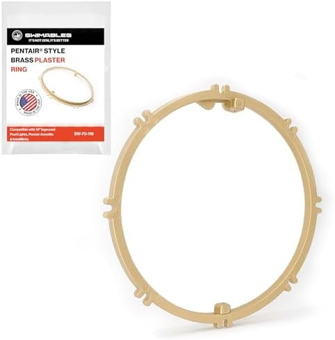 79211600 Brass Pool Light Plaster Ring - Compatible with 10" Inground ...