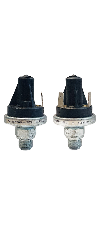 79296-35 Pressure Sensor, Oil Switch, 3AMP-6V 1.5AMP-12V, Silver Spring ...