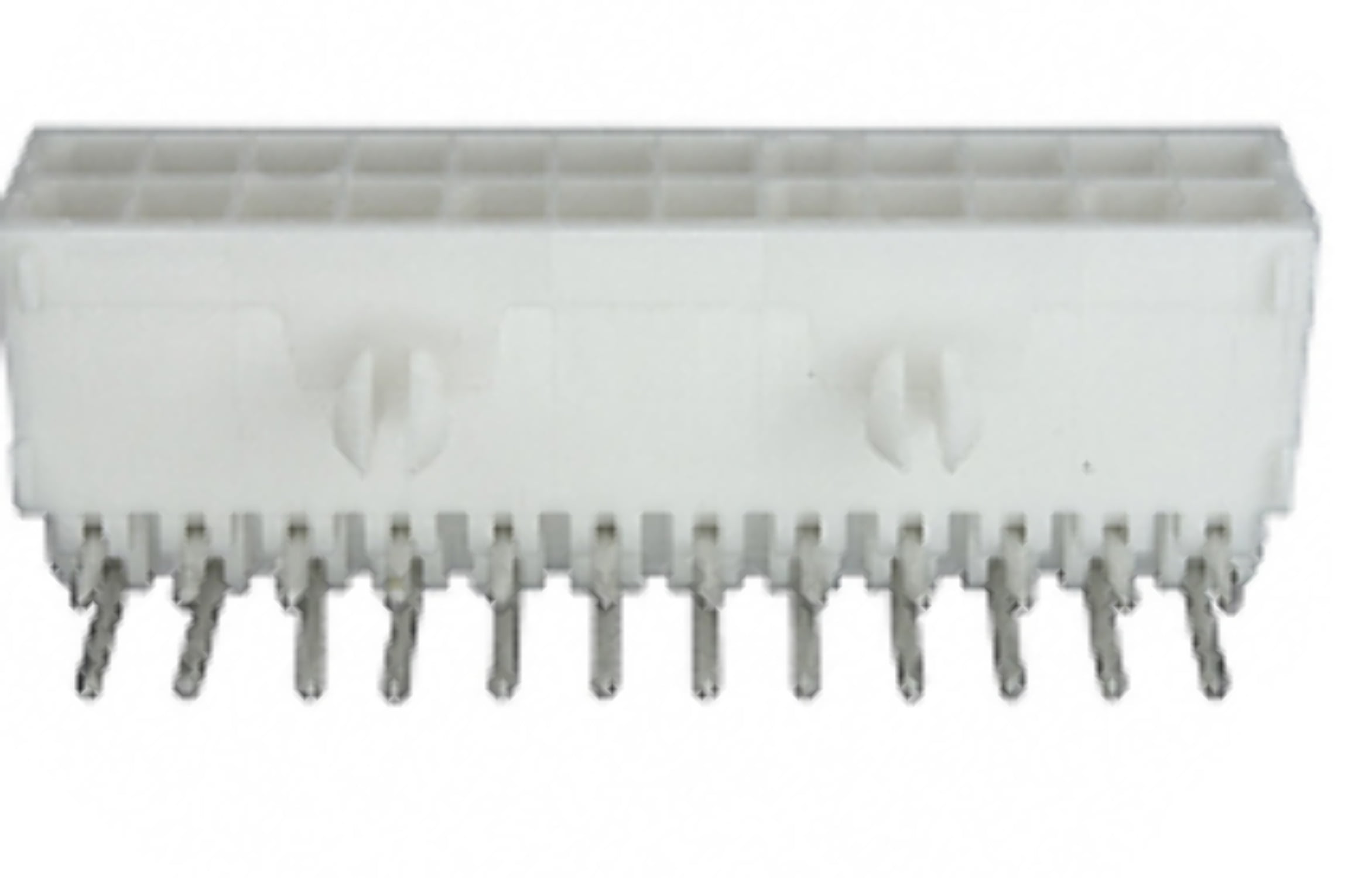 794108-2 Connector Header Through Hole, Right Angle 24 position 0.163 ...