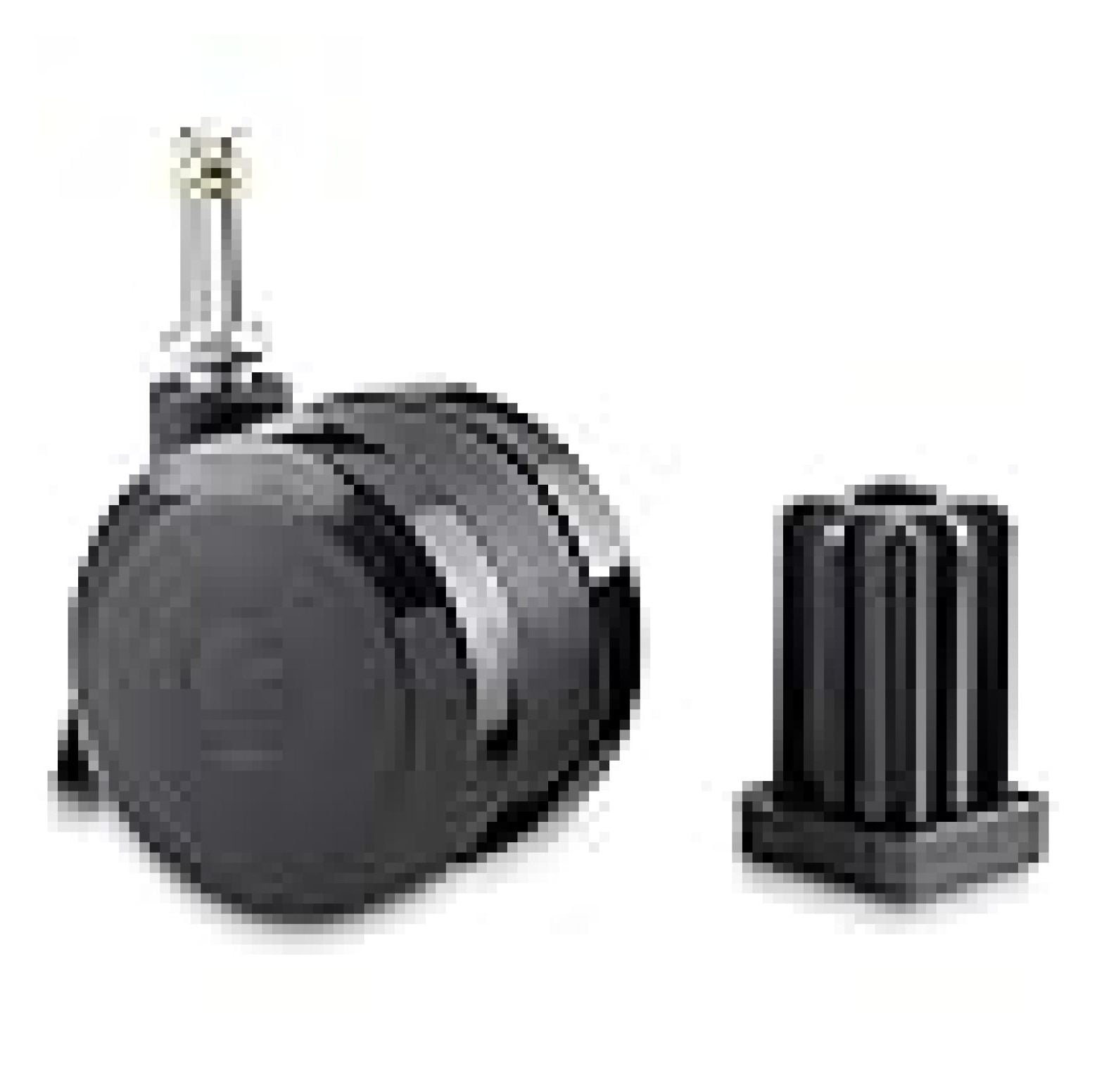 79499 Genesis/Summit 2-3/4 inch Caster black - Walmart.com