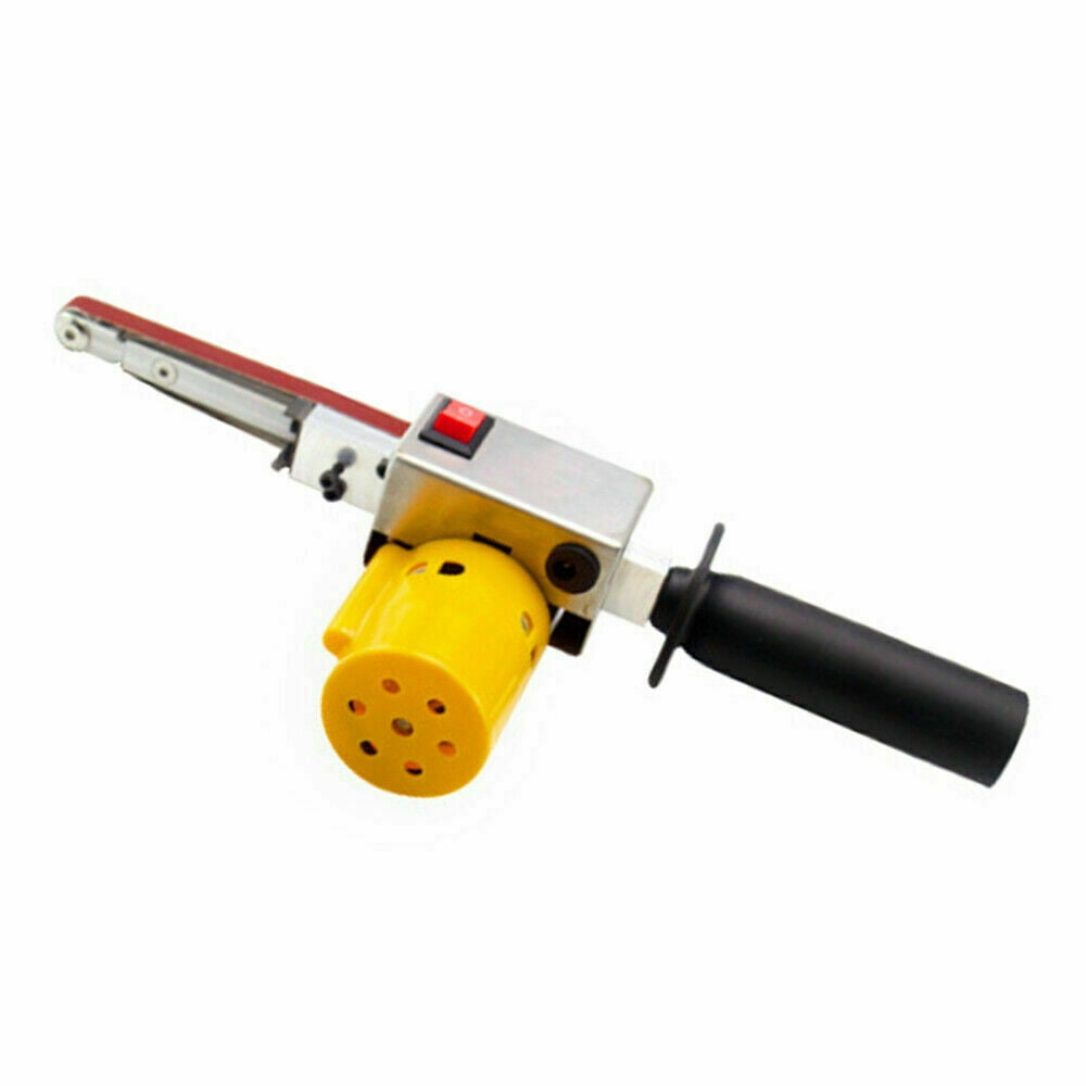 Hand-held Electric Belt Sander Mini Grinder Small Machine With 10 ...