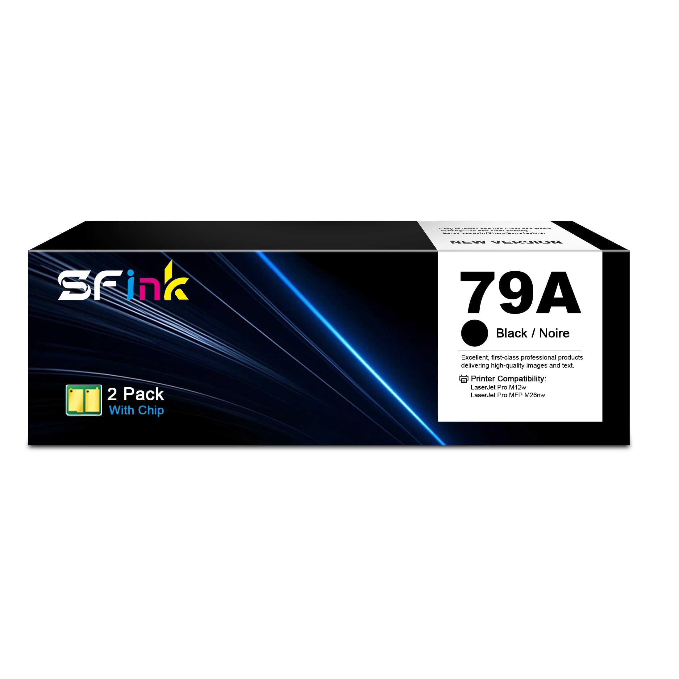 79A CF279A Toner Cartridges 2 Pack Black Compatible for HP 79A Toner ...