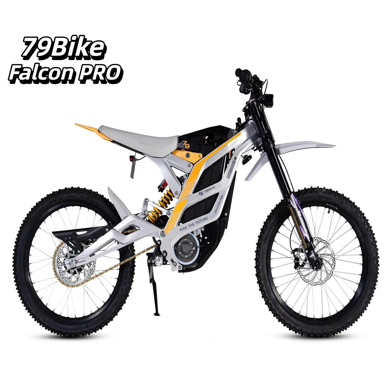 79Bike Falcon Pro Electric Motorcycle – 56 MPH Top Speed, 10000W Motor, 75 Miles Range, Dual ...