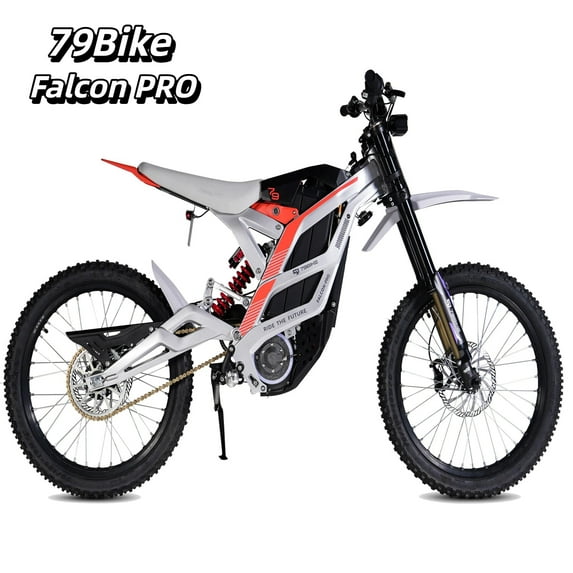 79Bike Falcon Pro Off-Road Electric Motorcycle – 72V 35Ah LG Battery ...
