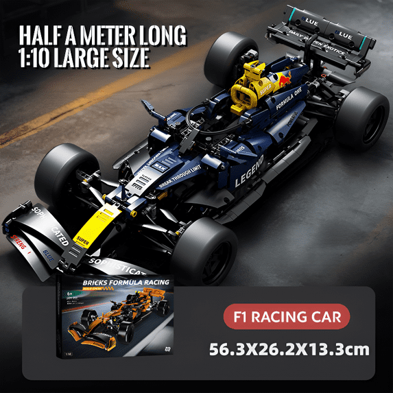 79TOYS F1 Racing Car Technical Building Block, Building Toys for Boys ...